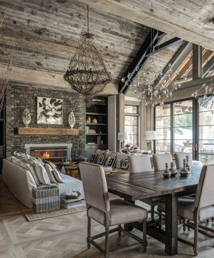 Rustic Lounge Tips And 80 Photos To Create A Cozy Nest That Breathes