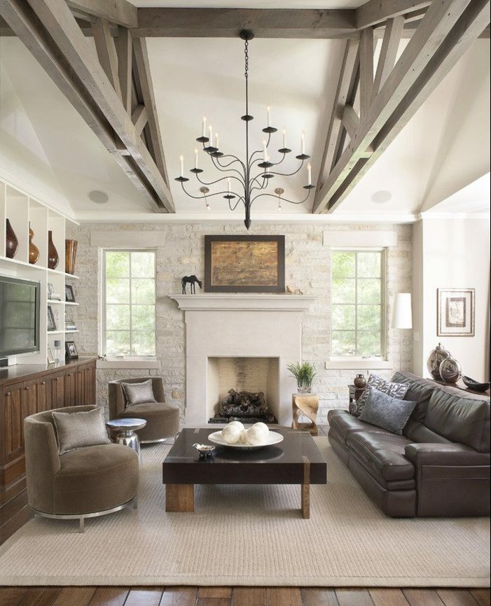 Rustic Lounge Tips And 80 Photos To Create A Cozy Nest That Breathes