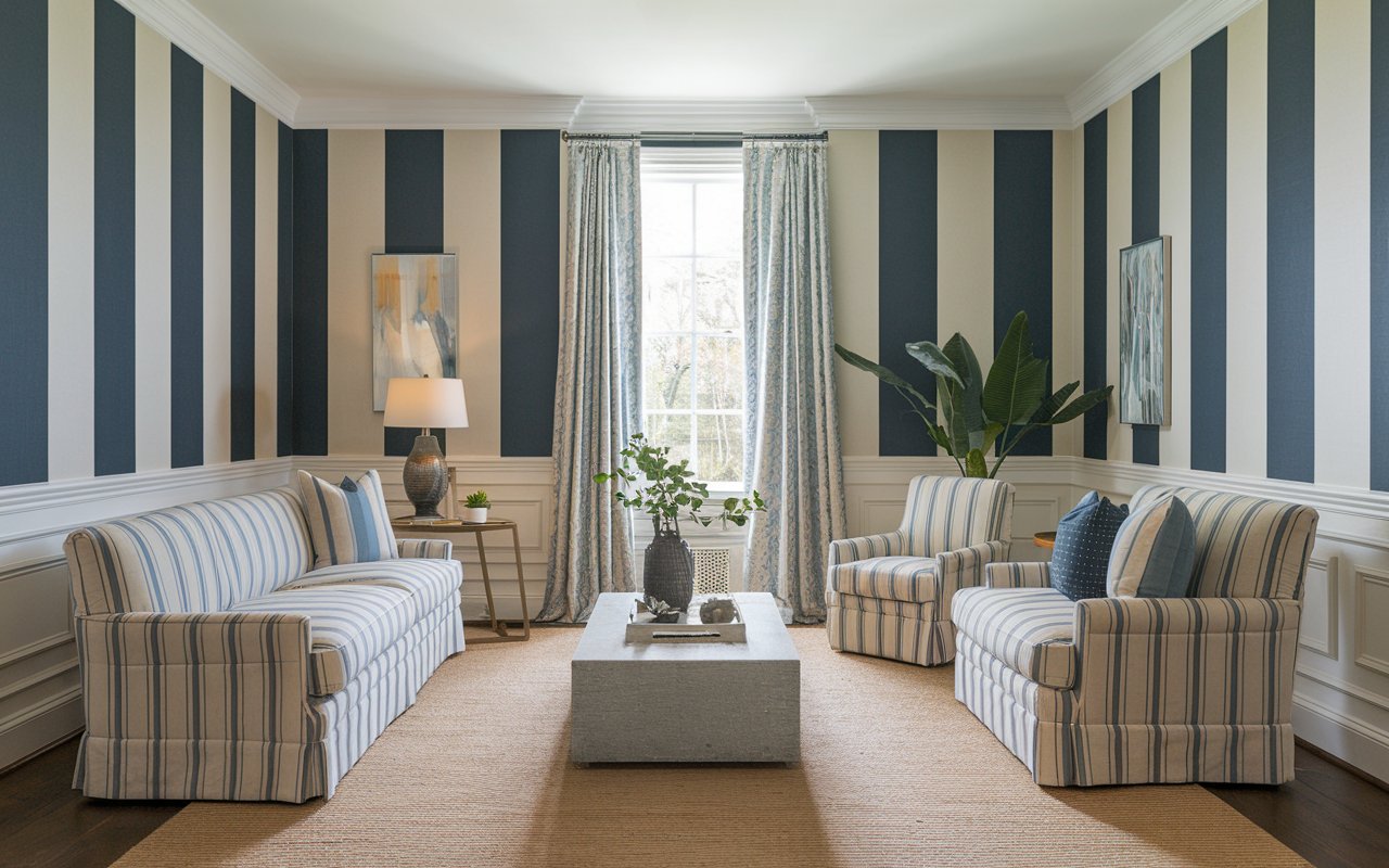 Creative Ideas for Painting Stripes on Your Walls | My desired home