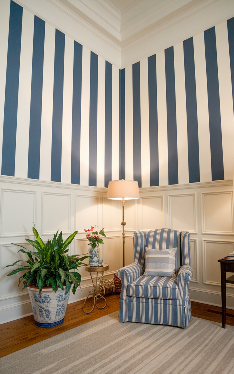 Creative Ideas for Painting Stripes on Your Walls | My desired home