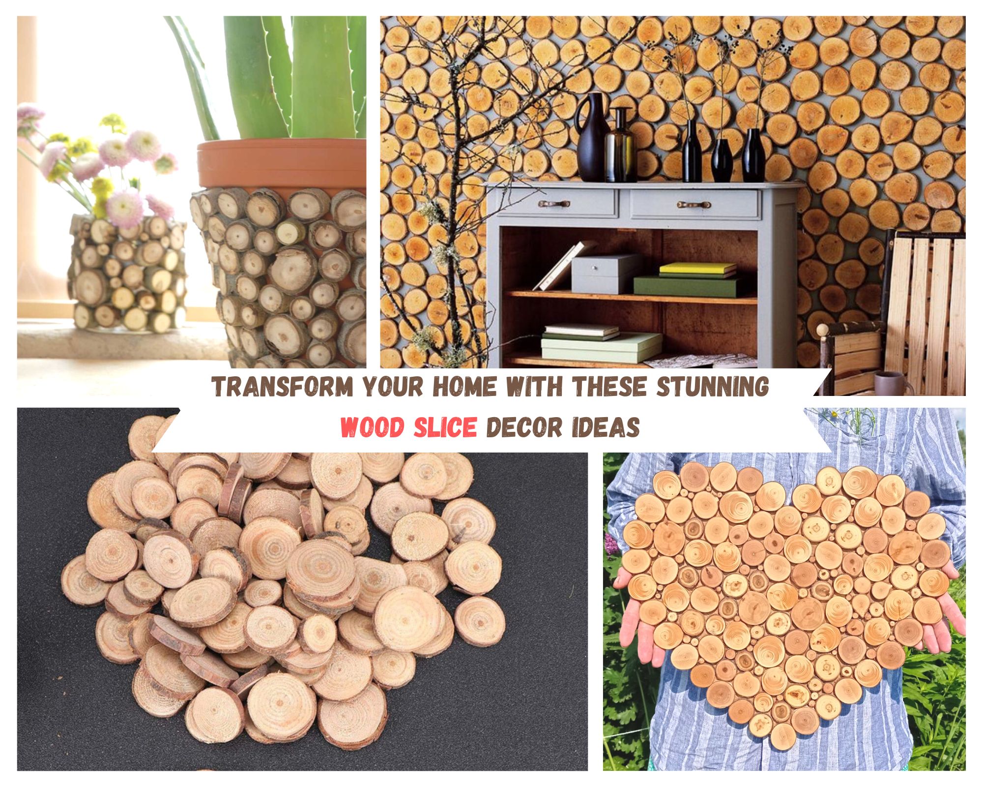 Transform Your Home with These Stunning Wood Slice Decor Ideas | My ...