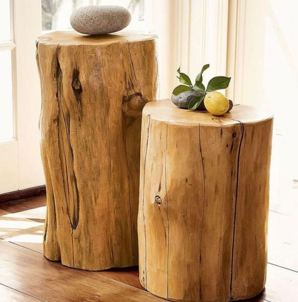 10 Unique Tree Stump Decor Ideas to Elevate Your Living Space | My ...