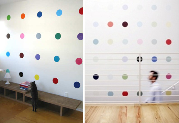 Dot walls decoration | My desired home
