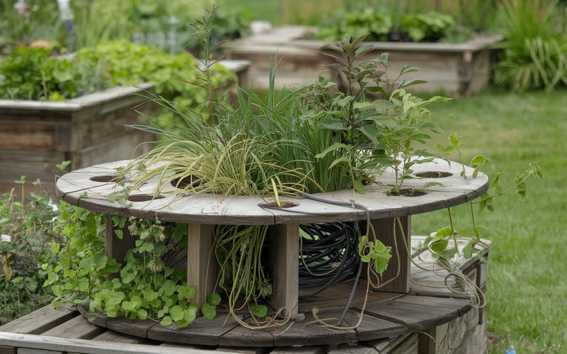 Decorating With Cable Reels | My desired home