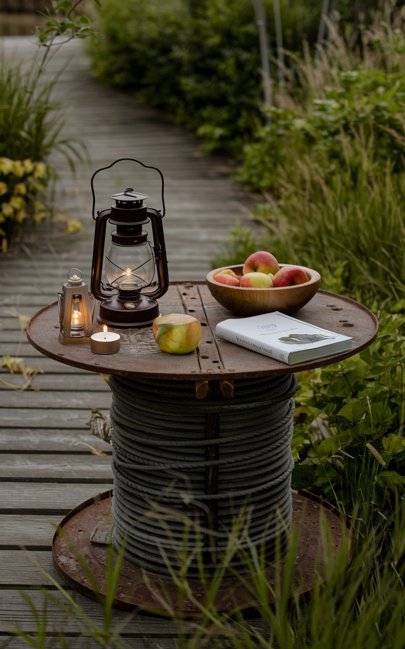 Decorating With Cable Reels | My desired home