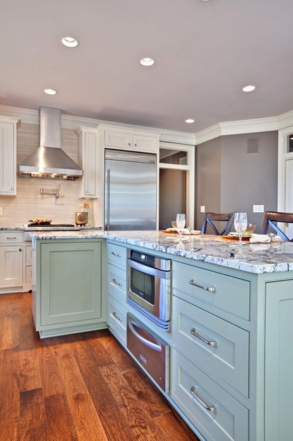 Kitchens in the colors of mint | My desired home