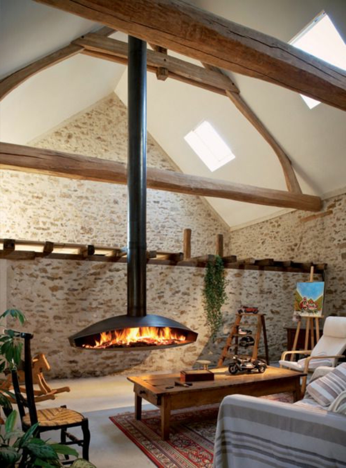 57 Exposed stone wall ideas for a modern interior | My desired home