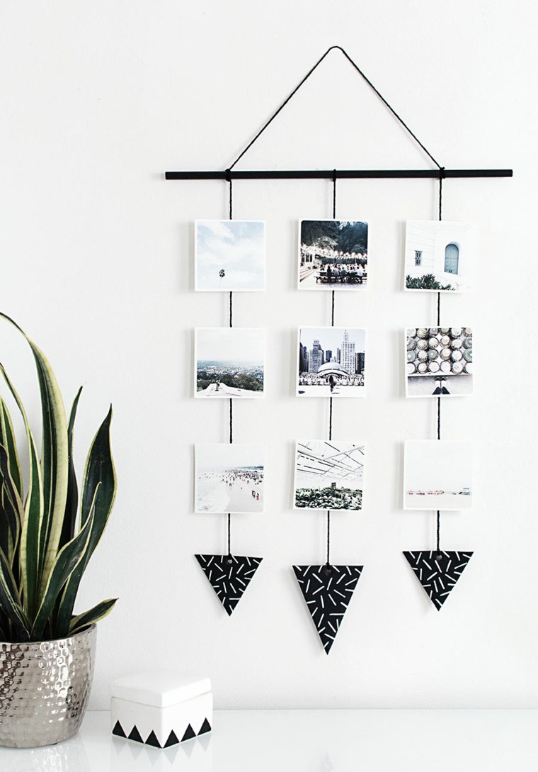 Photos Decoration - 35 creative ideas to display pictures | My desired home