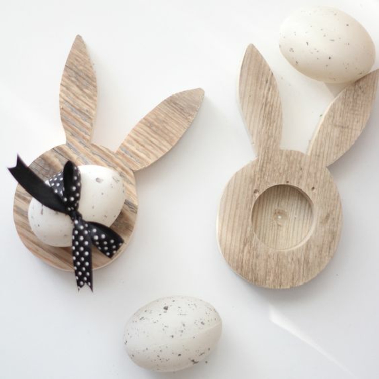 Wonderful Easter decorations made of wood | My desired home