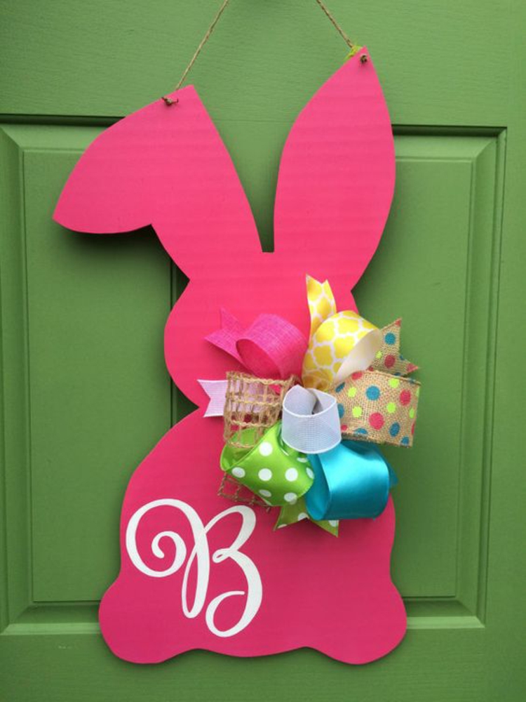 Wonderful Easter decorations made of wood | My desired home
