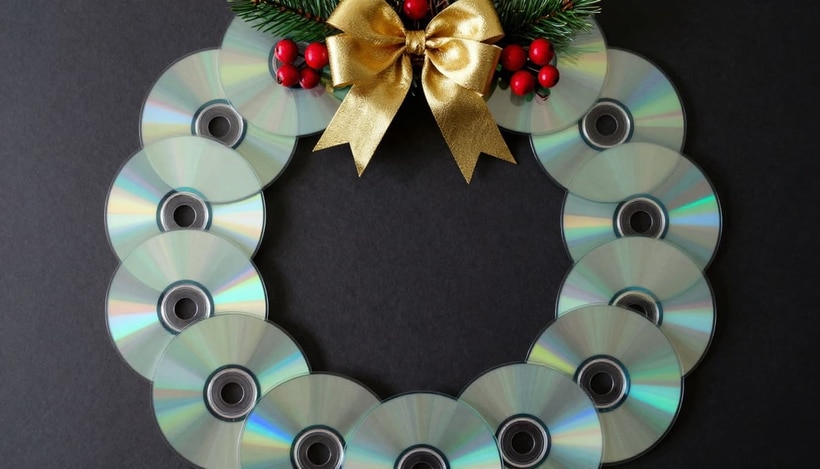 Great Ideas for Christmas Crafts with CD | My desired home