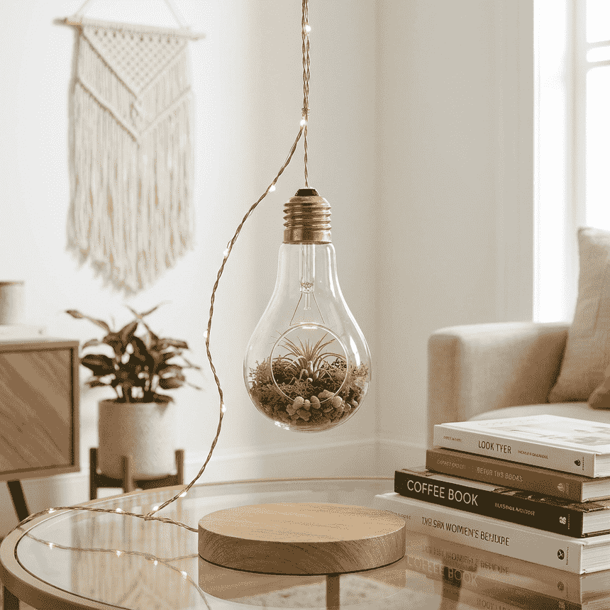 DIY Decorative Ideas from Old Bulbs for Unique Home Decor | My desired home