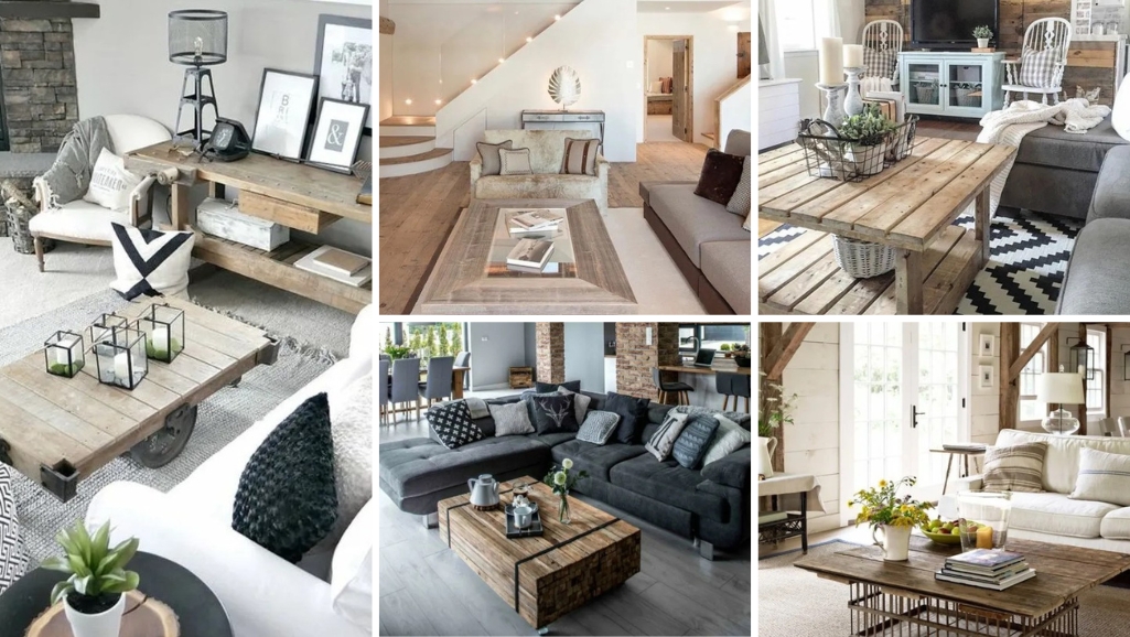 Rustic lounge - tips and 80 photos to create a cozy nest that breathes ...