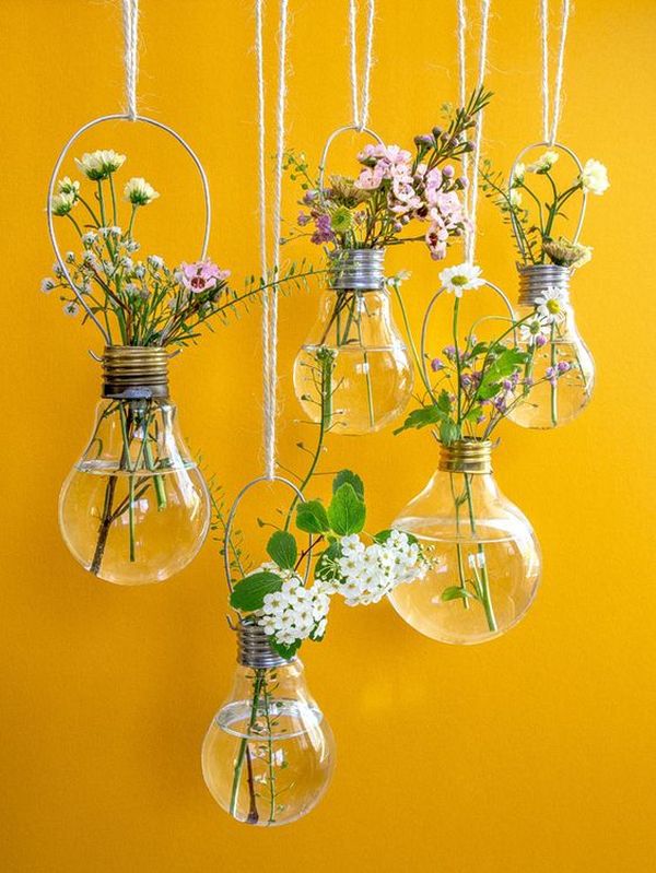 Wonderful diy decorative ideas from old bulbs | My desired home