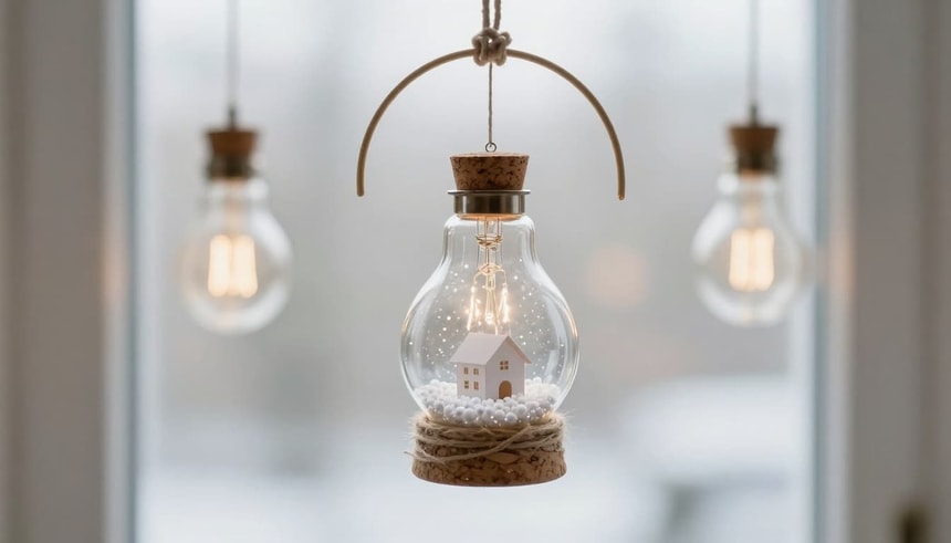 DIY Decorative Ideas from Old Bulbs for Unique Home Decor | My desired home