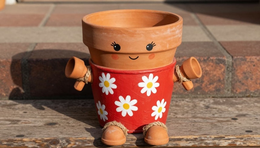 Fun Decoration Ideas Made of Ceramic Pots for DIY Lovers | My desired home
