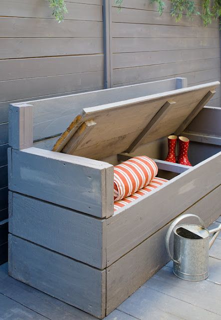 Smart outdoor furniture ideas with storage solutions | My desired home
