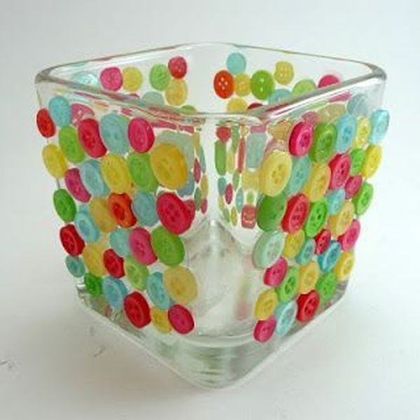 Impressive decorations from buttons | My desired home