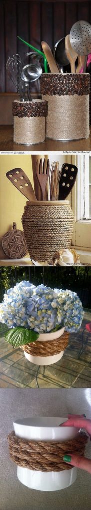 Unique diy decoration ideas with rope | My desired home