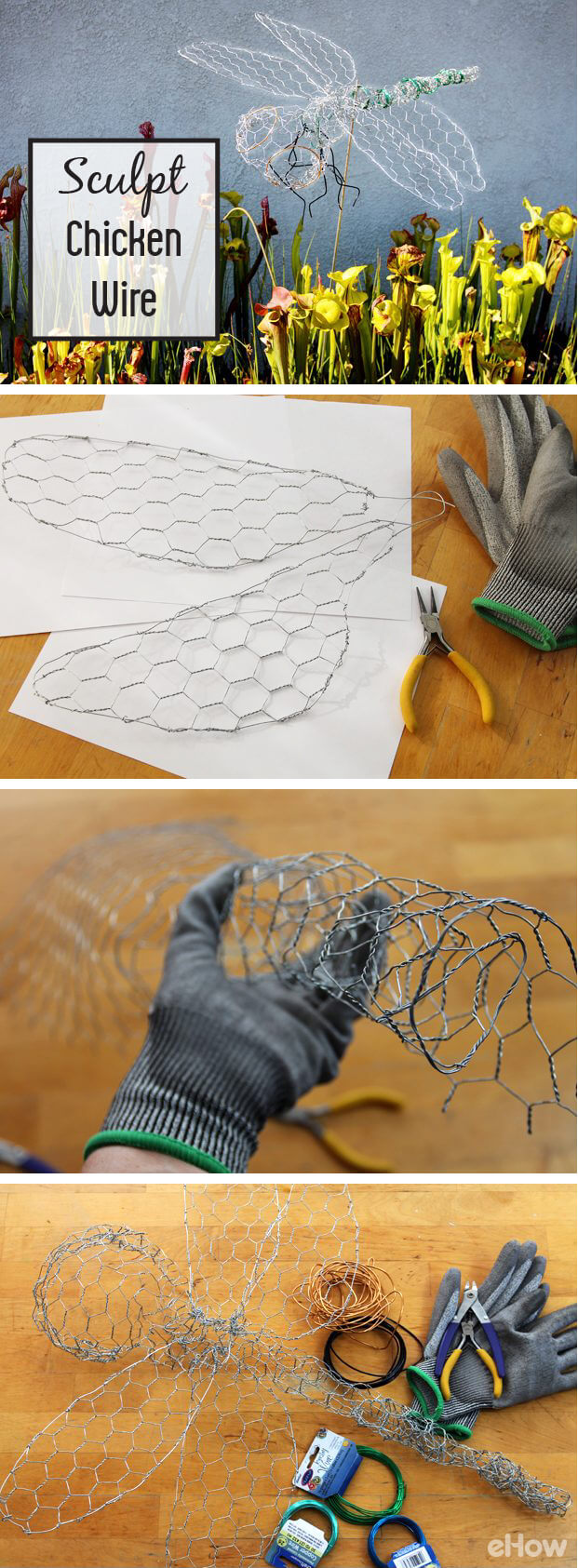 DIY home decoratin and Crafts ideas with Chicken Wire | My desired home