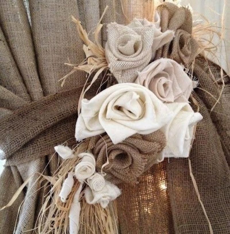 28 Practical and unusual DIY decorating ideas using burlap | My desired ...