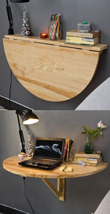 Cool DIY folding tables ideal for small spaces | My desired home
