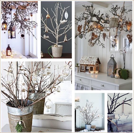 The magic of the winter forest: DIY Christmas decoration with dry ...