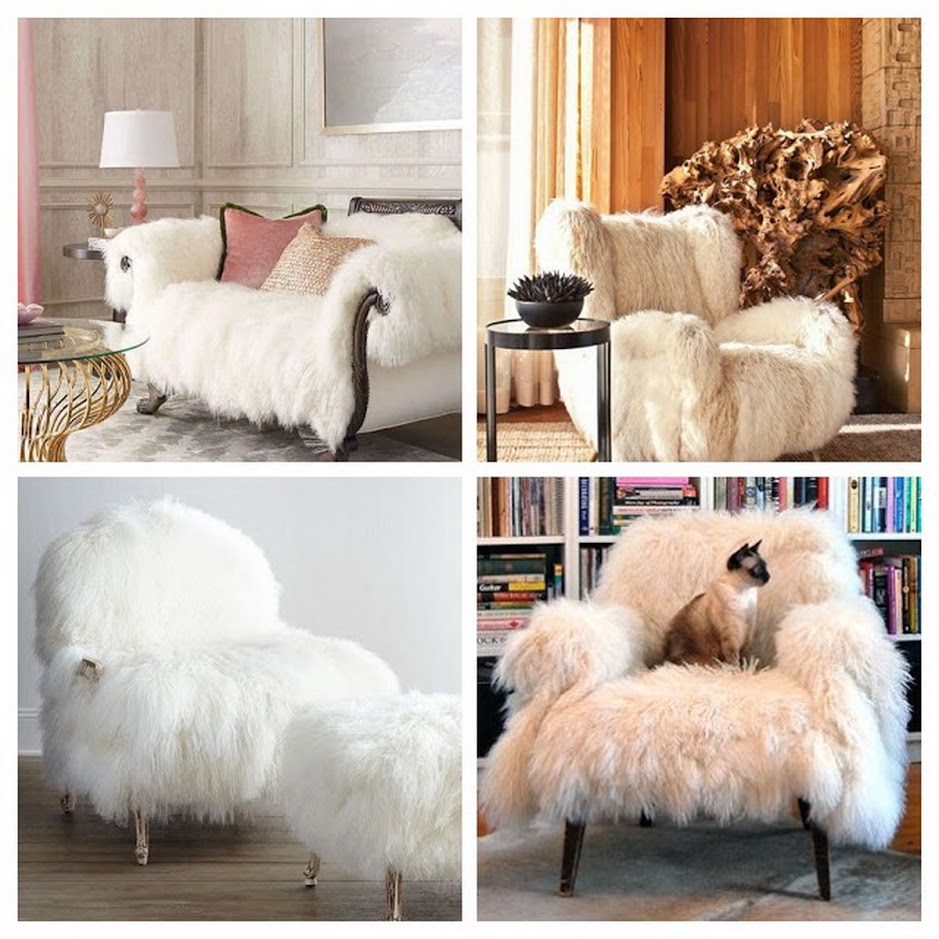Adorable warm and fluffy fur winter home decoration ideas | My desired home