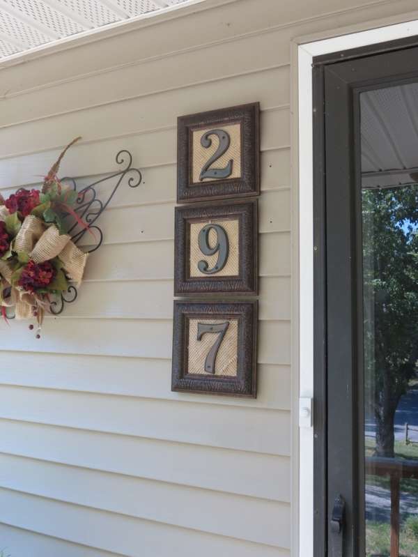 22 original ways to make your own house numbers | My desired home