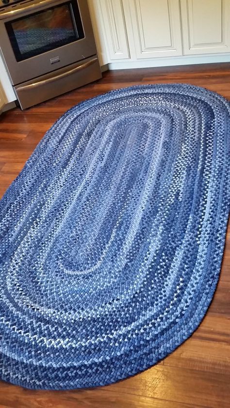 Interesting DIY carpet ideas from old jeans | My desired home