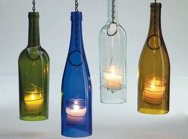 Stylish rebirth of glass bottles: creative DIY ideas, that worth our ...