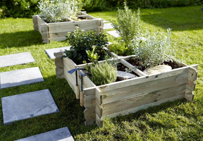 DIY garden beds: 43 interesting ideas for country design | My desired home