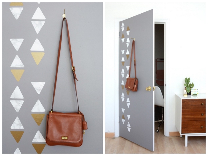 Door decoration: 50+ ideas for converting the interior door into an ...