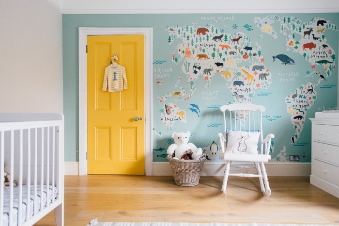 Door decoration: 50+ ideas for converting the interior door into an ...