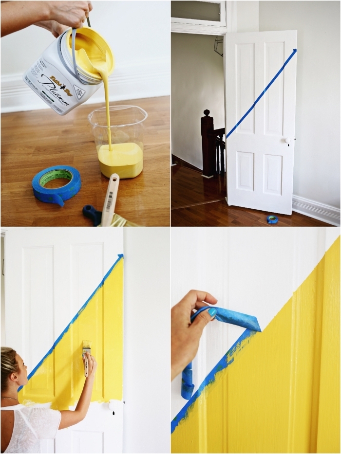 Door decoration: 50+ ideas for converting the interior door into an ...