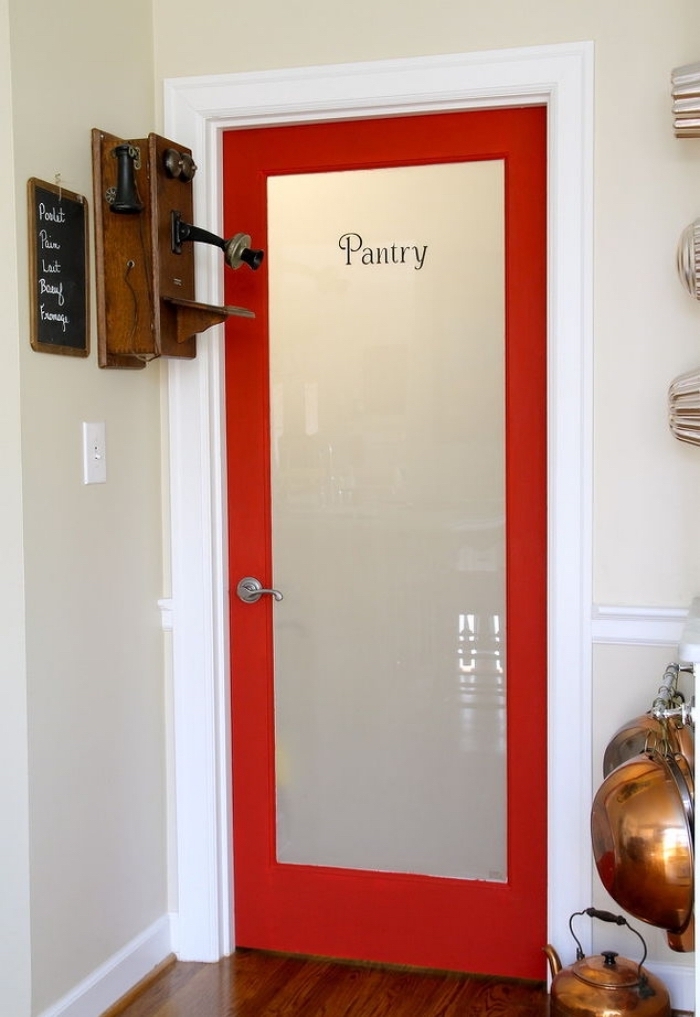 Door decoration: 50+ ideas for converting the interior door into an ...