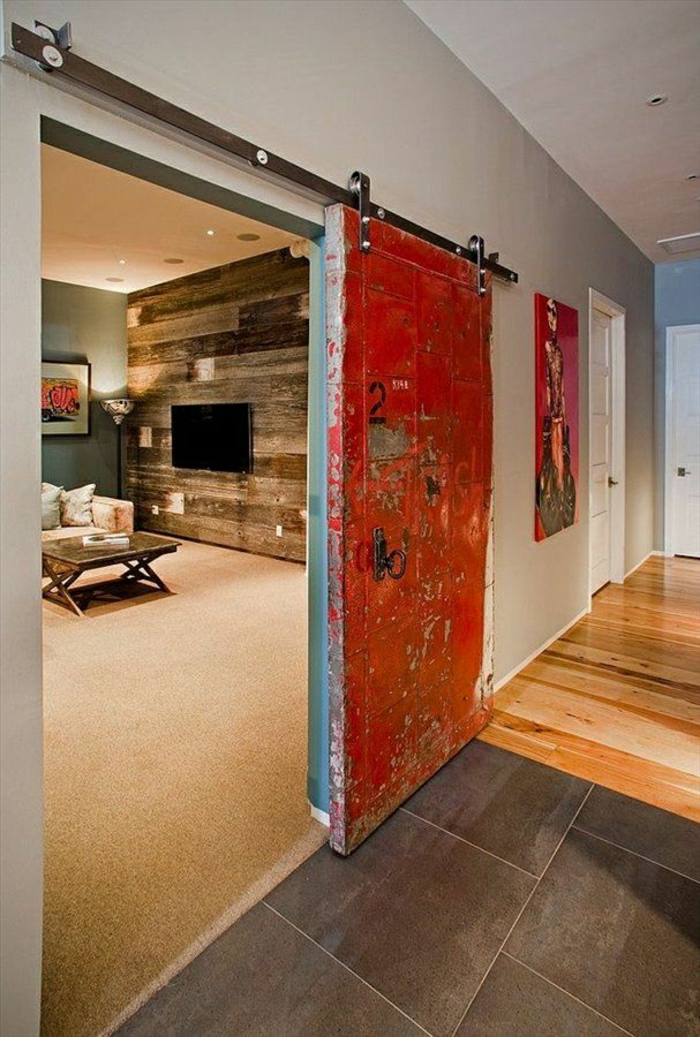 Door decoration: 50+ ideas for converting the interior door into an ...