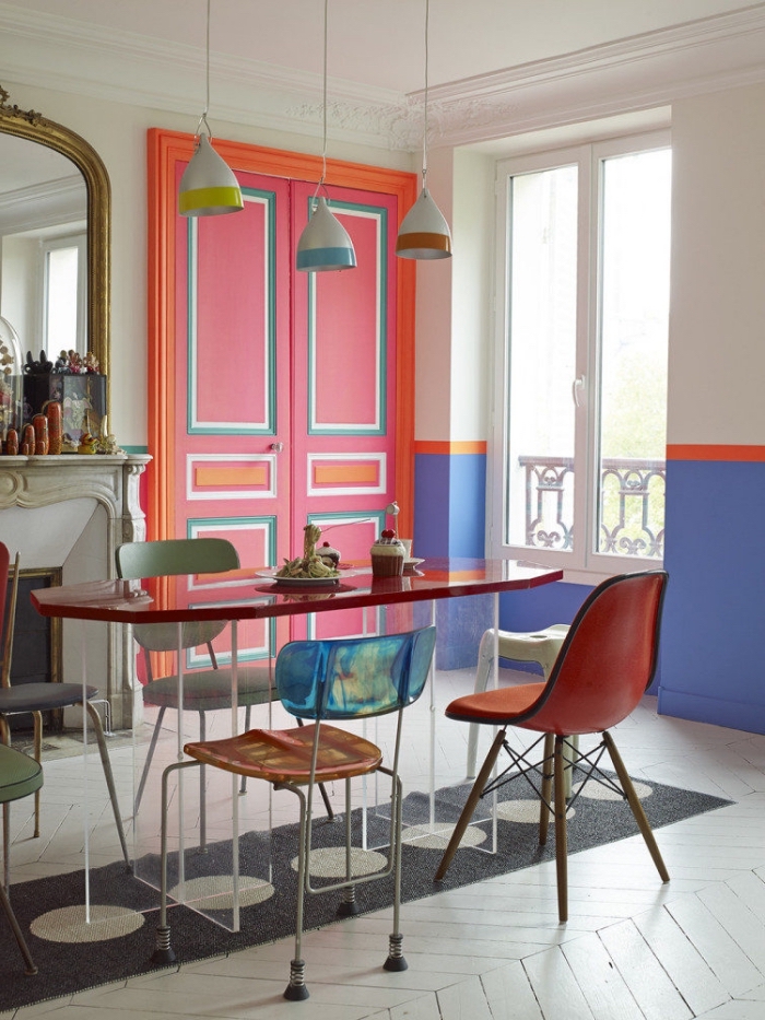 Door decoration: 50+ ideas for converting the interior door into an ...