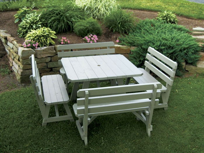 Garden seating area - 50+ ideas on how to make an outdoor living room ...