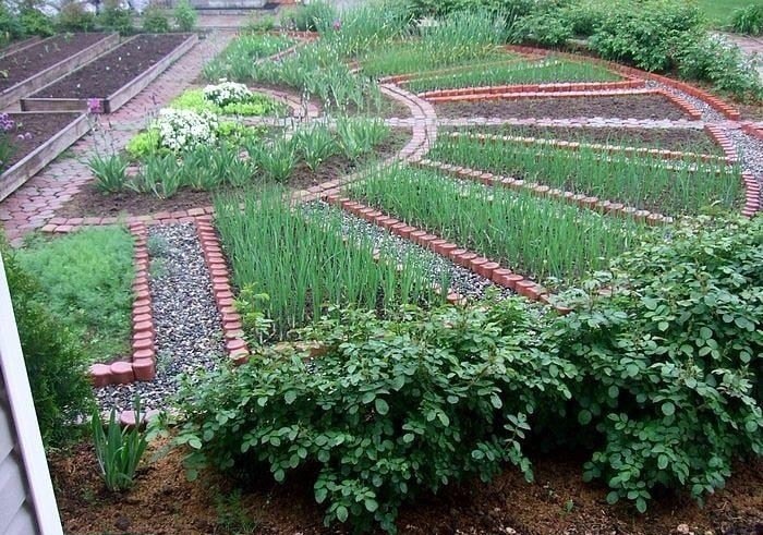 Vegetable garden, raised to the rank of art. 35+ decorative gardens for ...