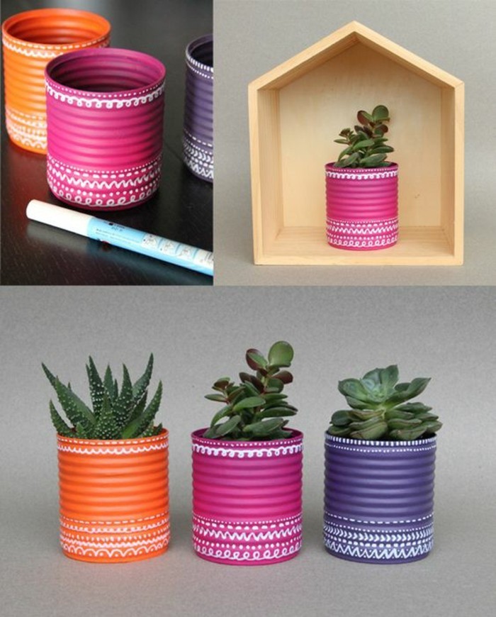 DIY ideas from empty cans: 30+ great ideas | My desired home