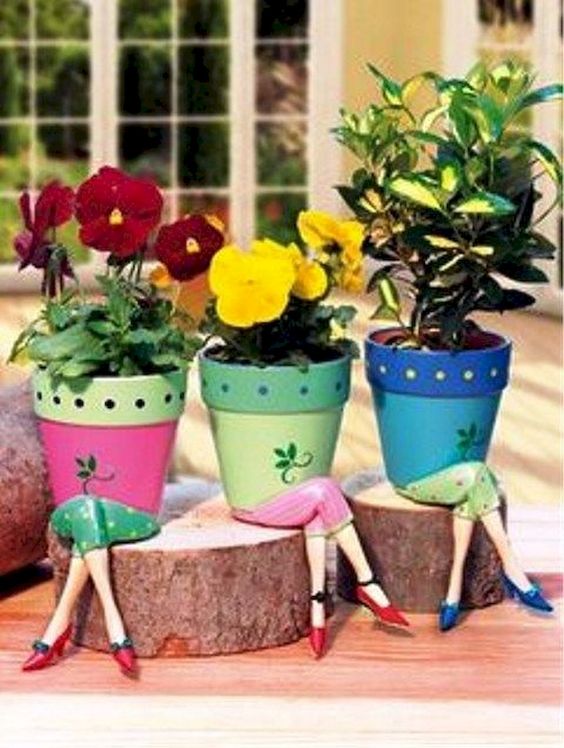 25 creative DIY ideas with beautiful pots to welcome Spring | My ...