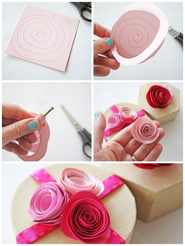 Make DIY paper roses as beautiful as the real ones - 30+ great ideas ...