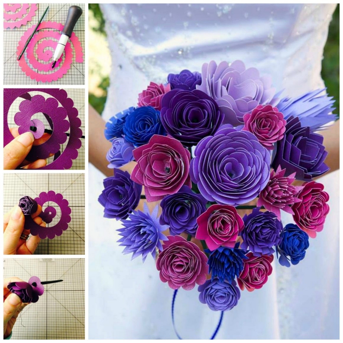 Make DIY paper roses as beautiful as the real ones - 30+ great ideas ...