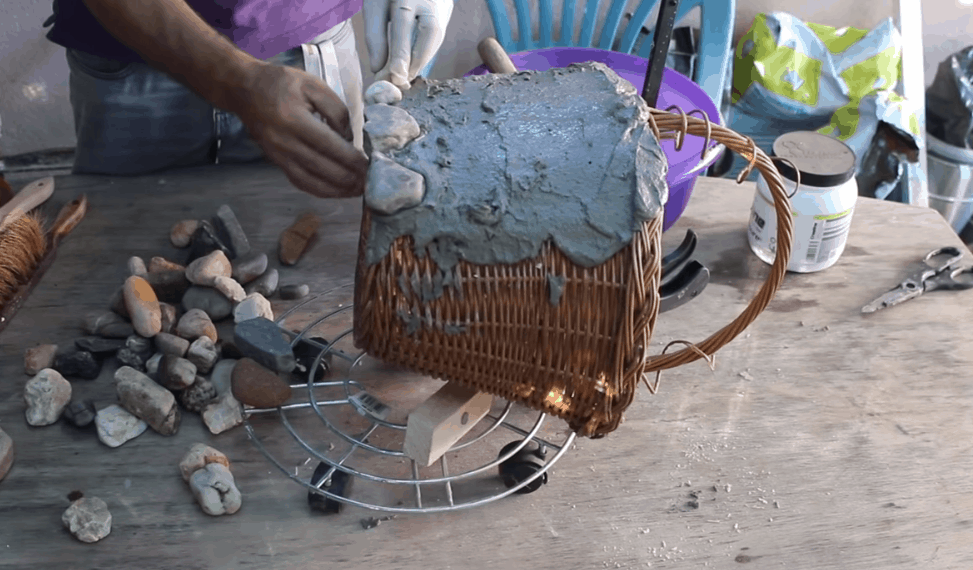 How to Make an Unbelievable Diy Stone Pot - a spectacular flowerbed in ...