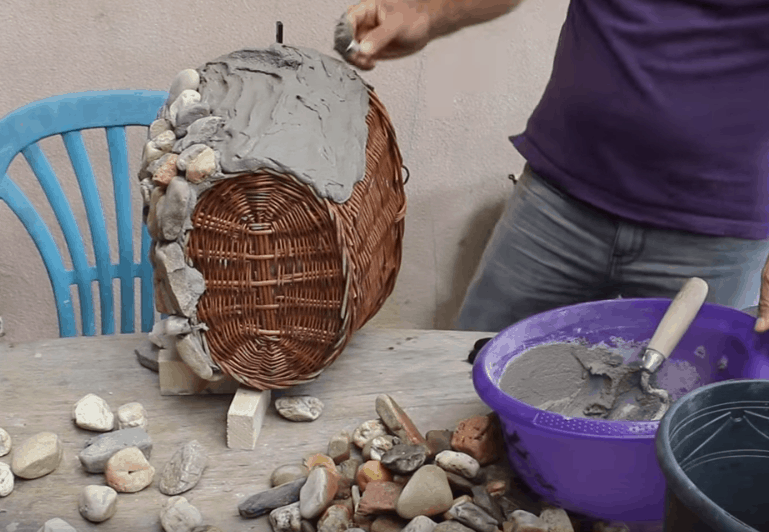 How to Make an Unbelievable Diy Stone Pot - a spectacular flowerbed in ...