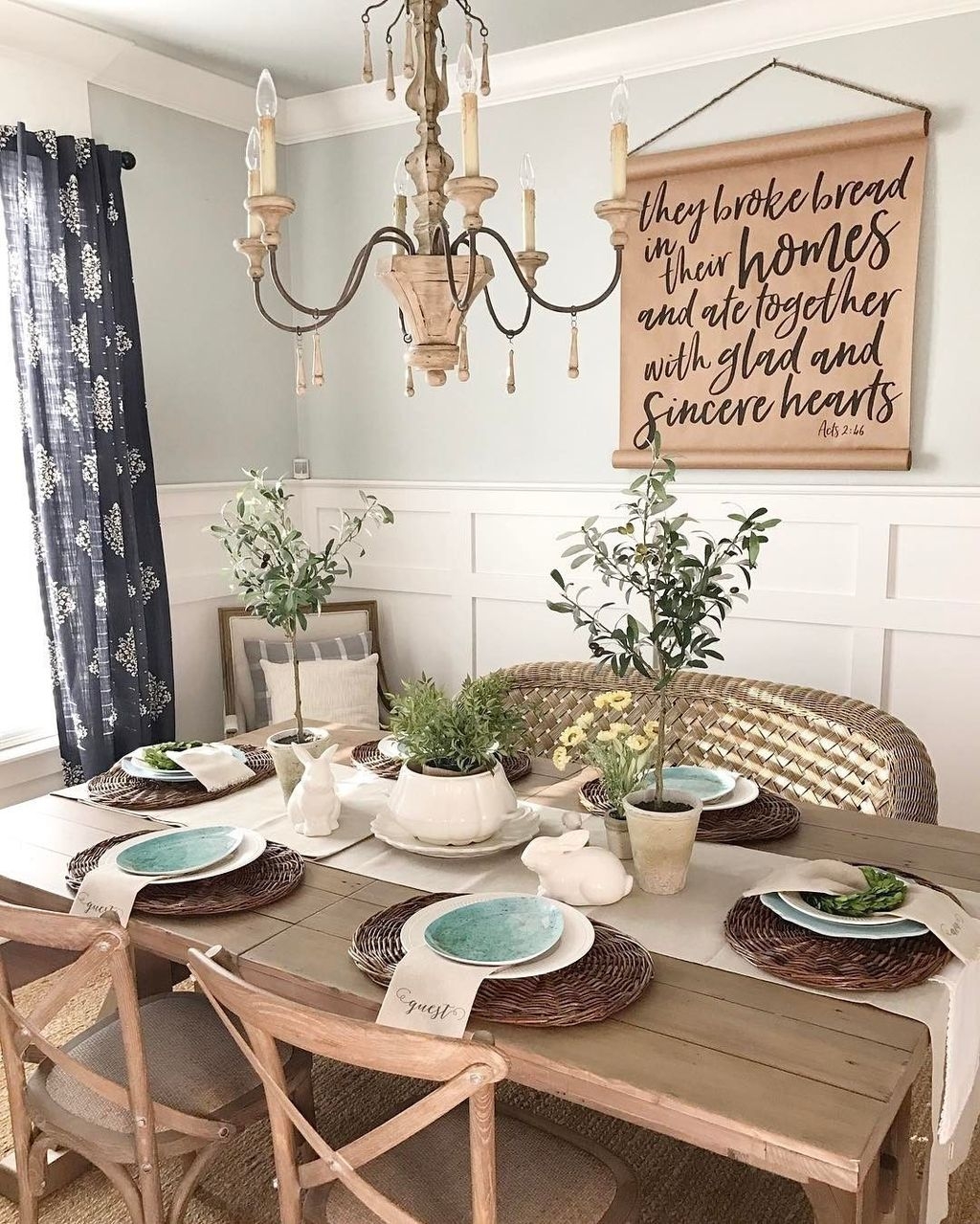 85 Creative farmhouse decorating ideas for interiors that will amaze ...