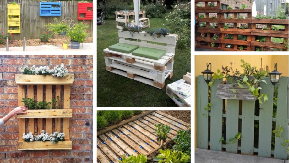 Amazing DIY ideas with pallets for the garden | My desired home