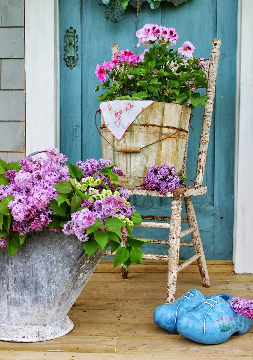 Cozy-spring mood in the garden - amazing ideas | My desired home