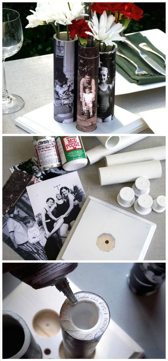 Creative DIY pots and vases with PVC pipes | My desired home